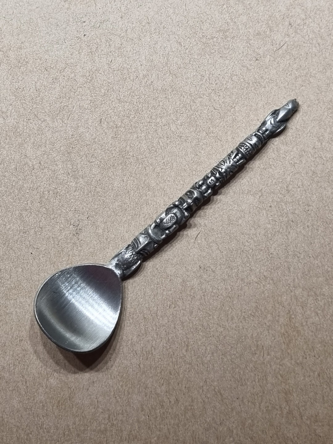 Boma Canada Spoon | Pewter Totem Pole Design | Vintage Collector ...