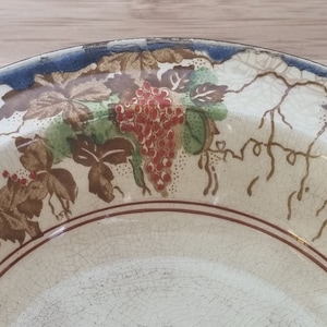 Bursley Ware Bowl Antique English Bacchus Pattern - Etsy