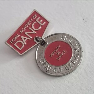 Royal Academy Dance Medal Primary Grade Dance Examination Award Vintage ...