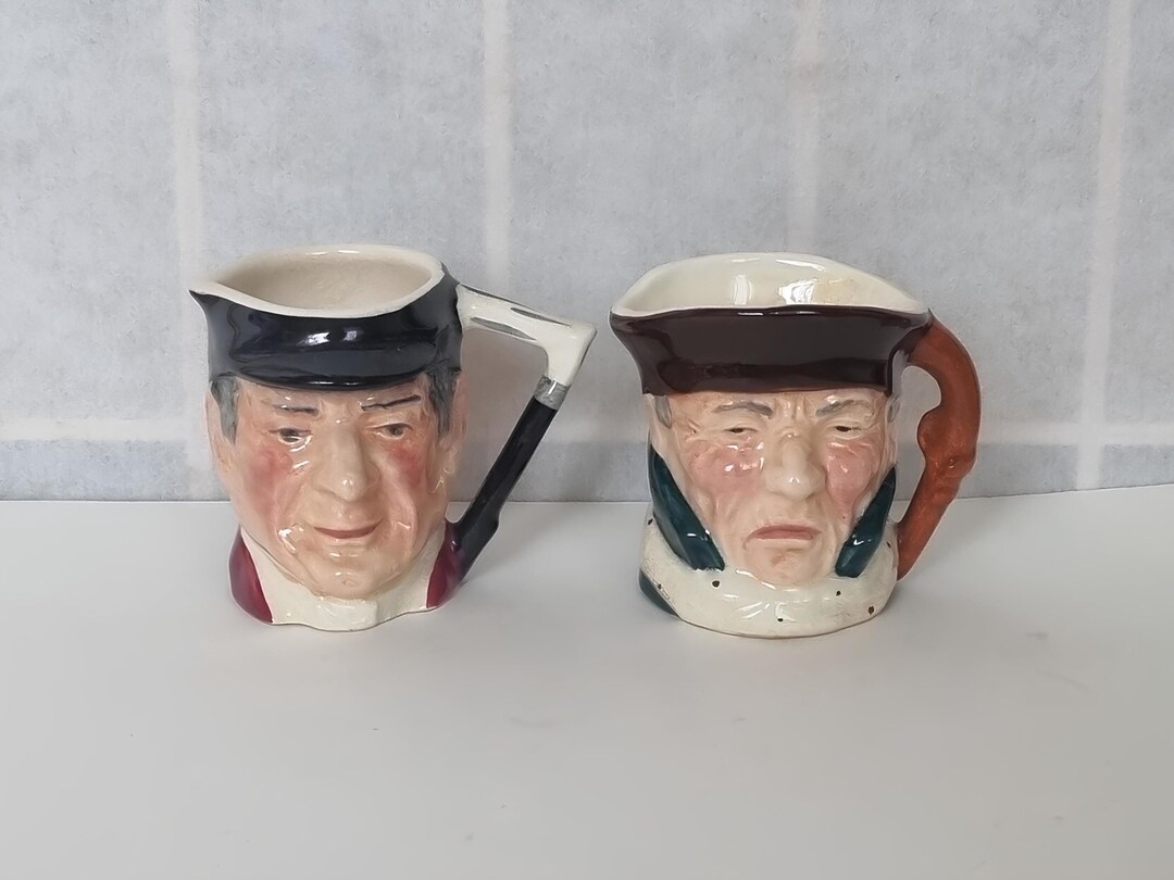 Lancaster Sandland Mini Toby Jugs | John Peel Hunter & Highwayman ...
