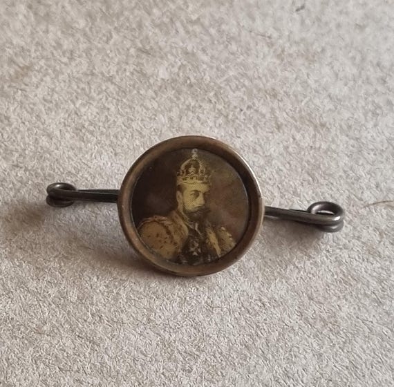 Antique British Commemorative King George V Coronatio… - Gem
