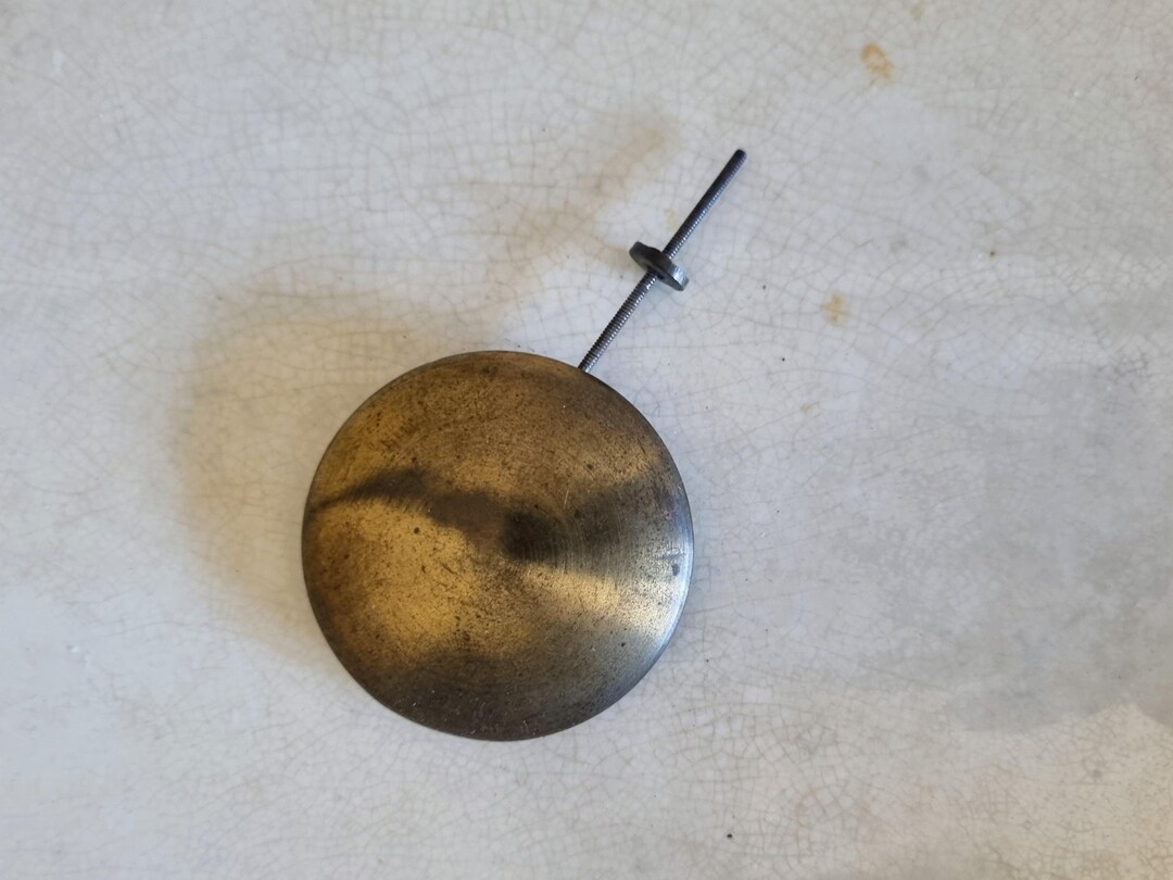 Antique Brass Clock Pendulum | Vintage Timepiece Part | Horological ...
