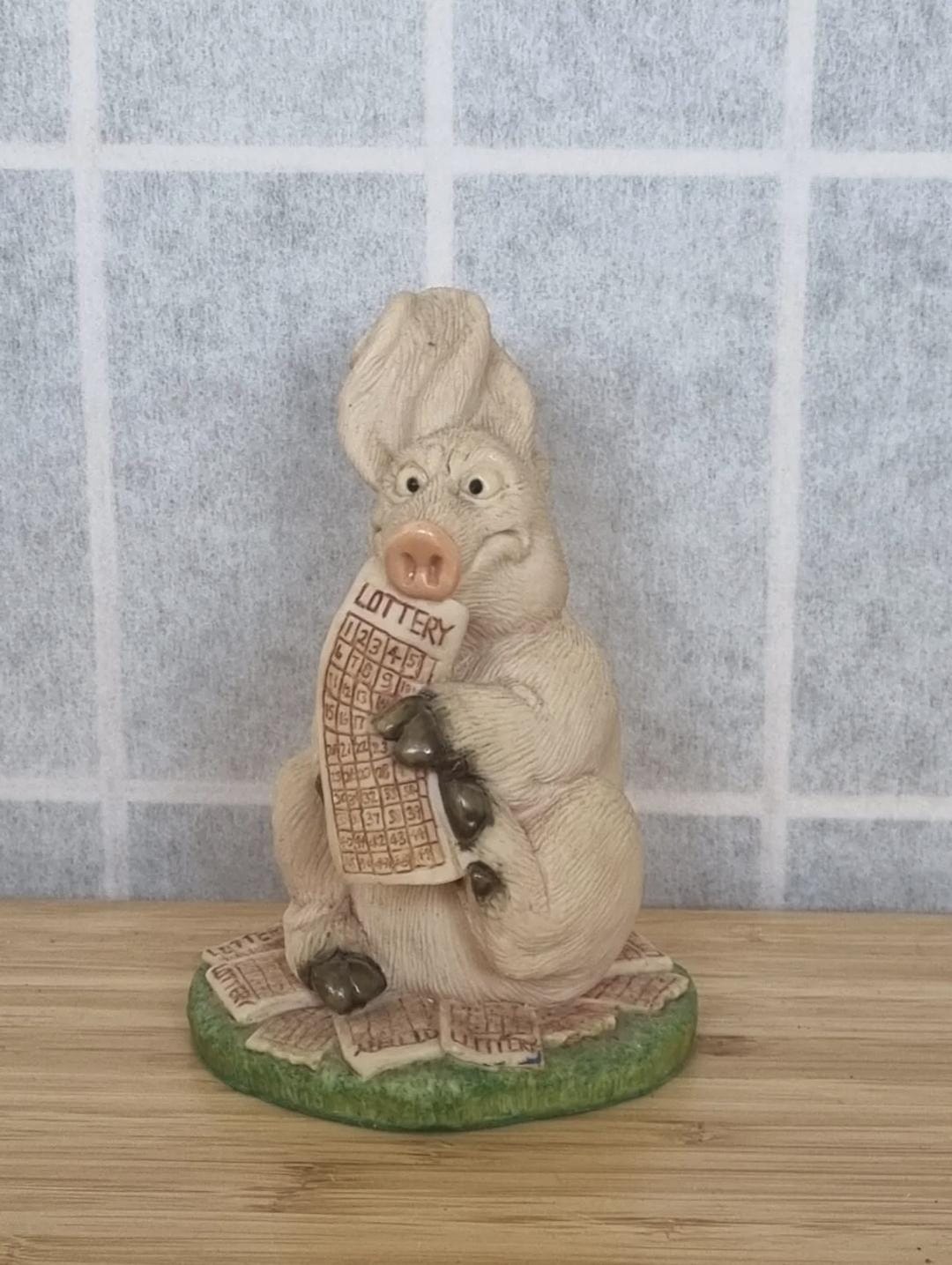 Little Pig Figurine by David Corbridge Piggins Collection From 1990s ...