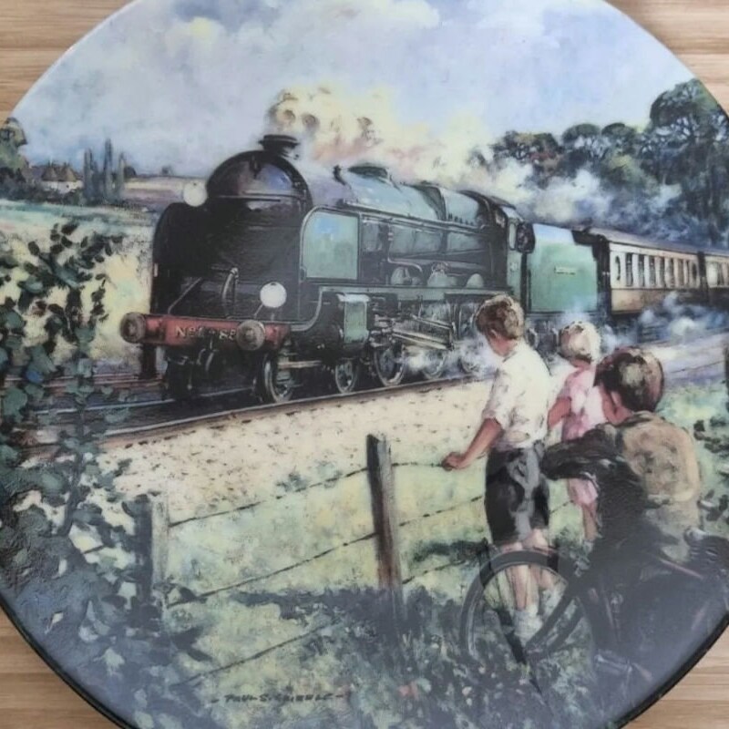 Train Plates - Etsy