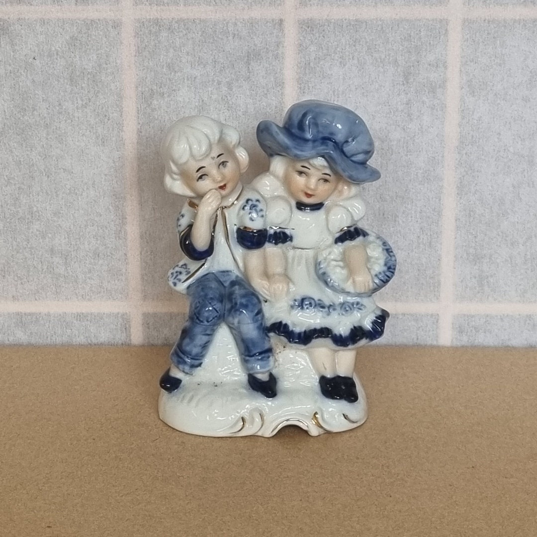 Vintage French Porcelain Figure Collectible Porcelain - Etsy