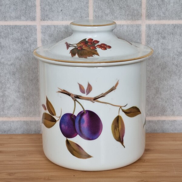 Royal Worcester Porcelain Jar - Etsy