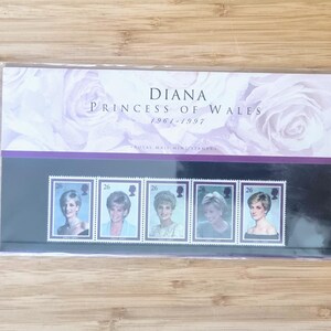 Princess Diana Mint Stamp Set | Royal Collection | Complete With ...