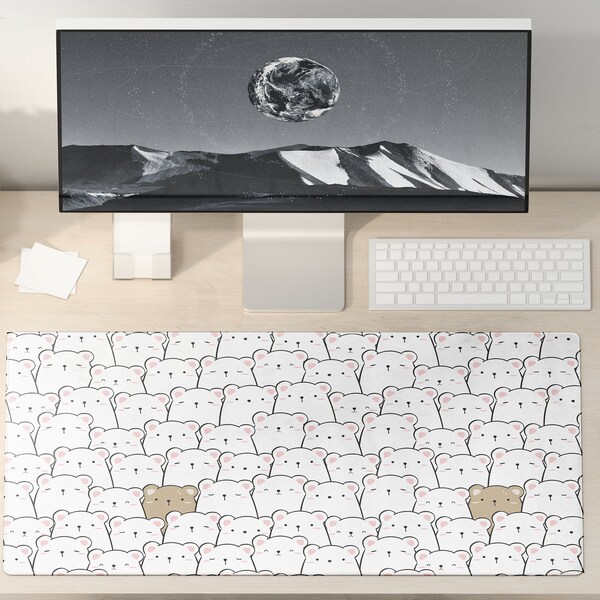 Bears Desk Mat - Etsy