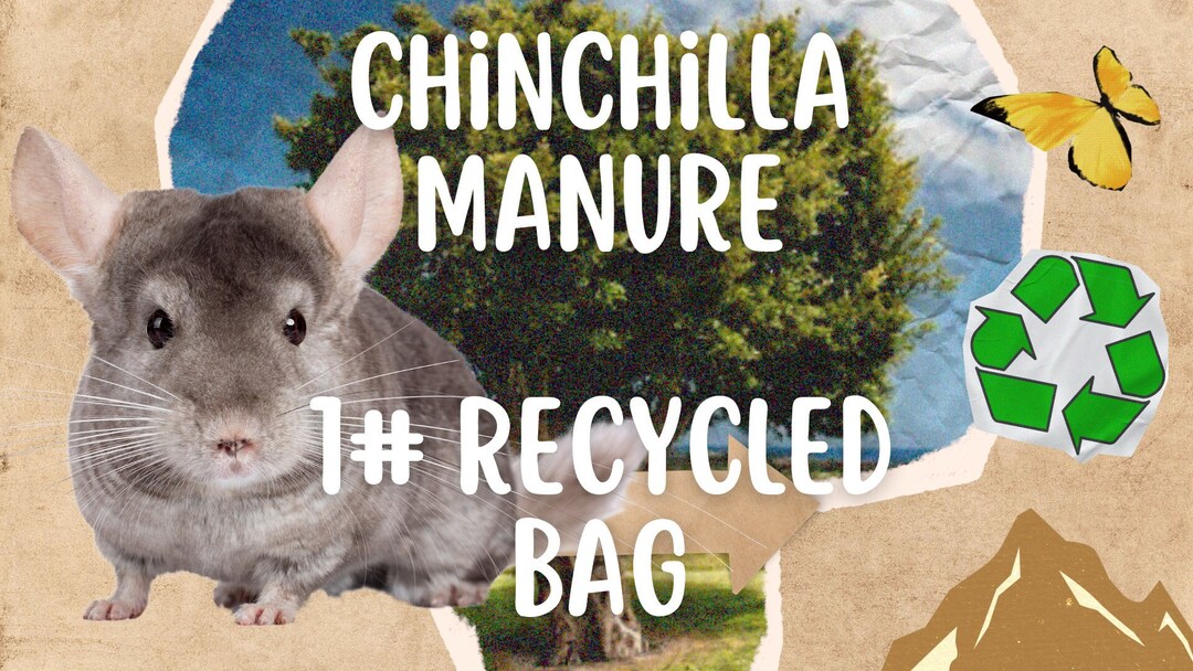 1 Garden Manure, Chinchilla Poo Manure, Natural Garden Fertilizer, All ...