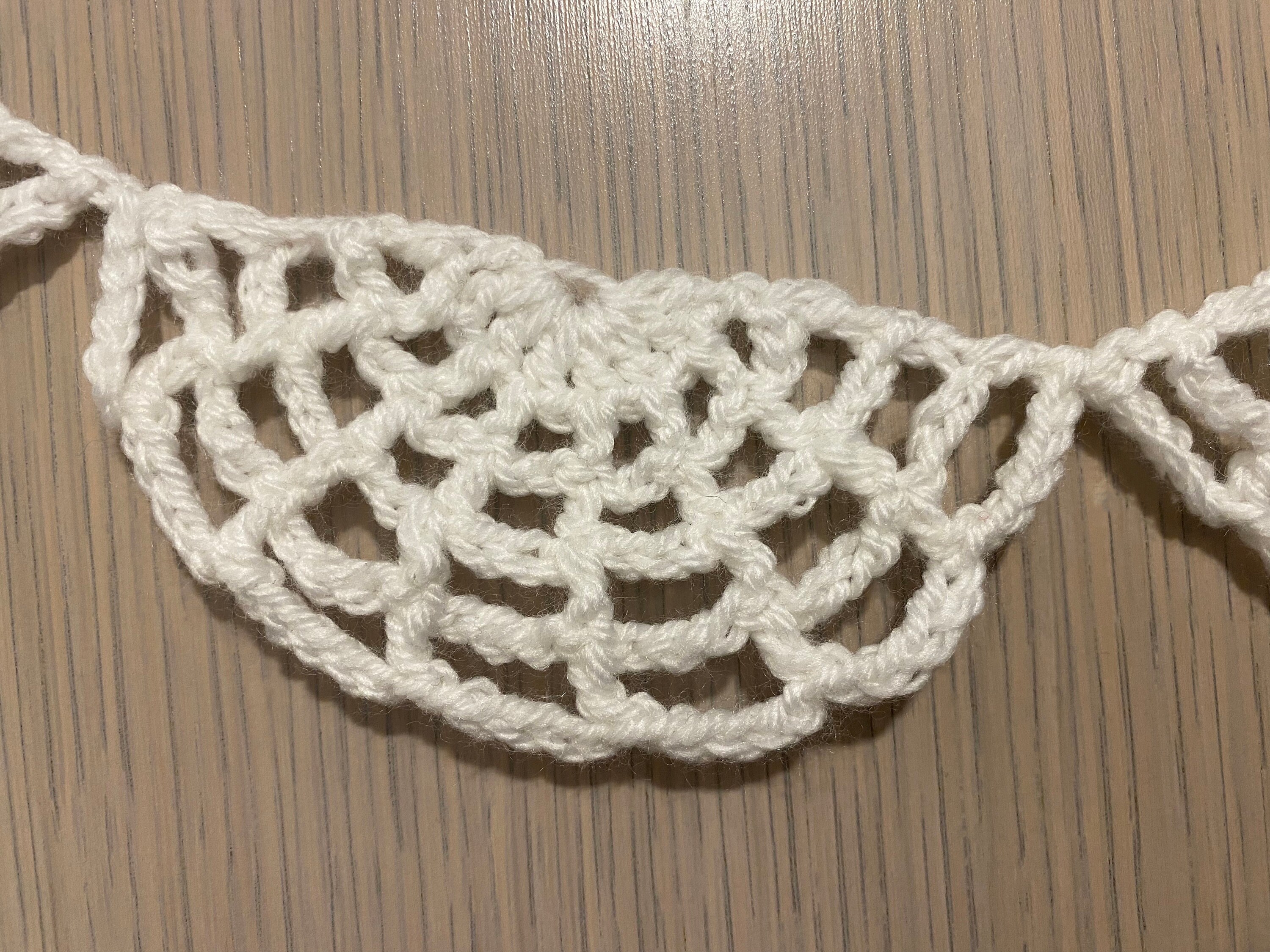 Crochet Spiderweb Garland |halloween Crochet Decorations| Spider Web - Etsy