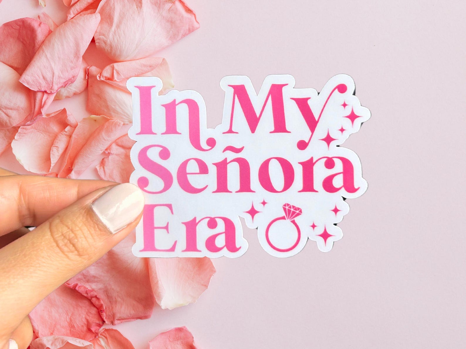In My Señora Era Pink Sticker - Latina Sticker , Fiancé Sticker, Wifey ...