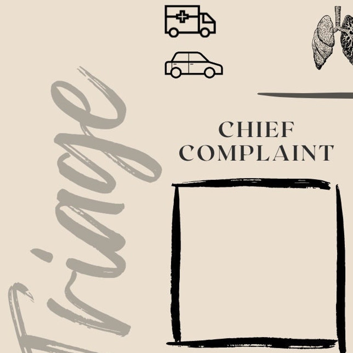 Triage Template - Quick, Easy, and Reusable! - Etsy