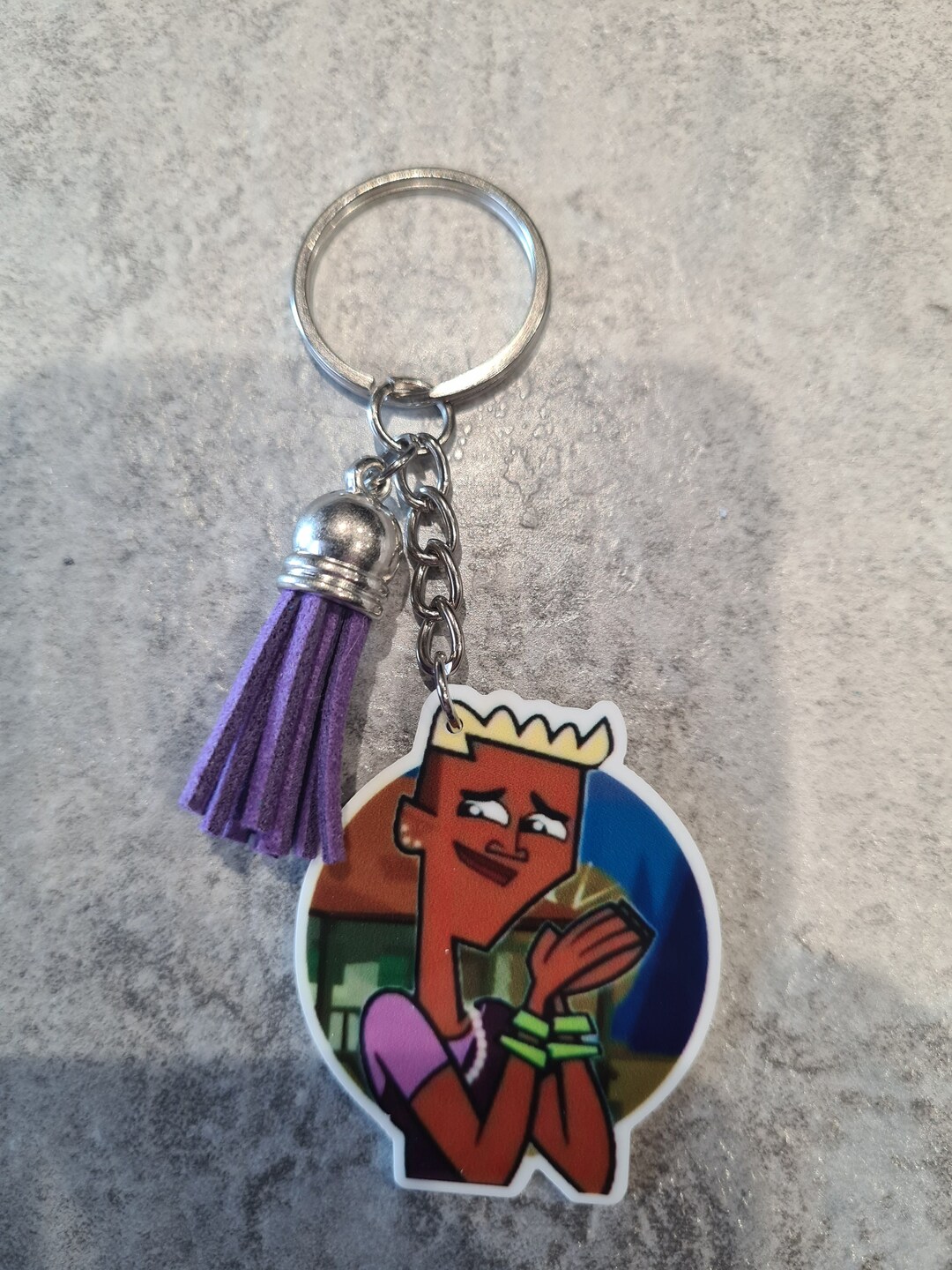Total Drama Bowie Keyring Keychain Hand Bag Charm - Etsy