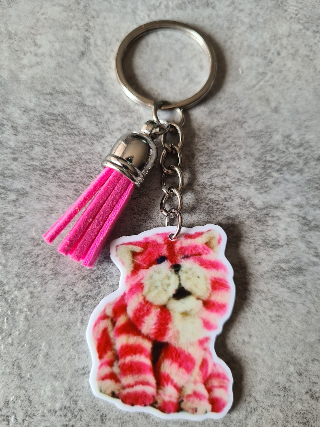 Bagpuss Retro TV Keyring - Etsy
