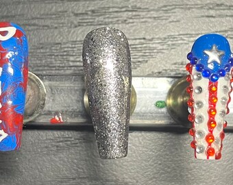 Puerto Rico Press on Nails - Etsy