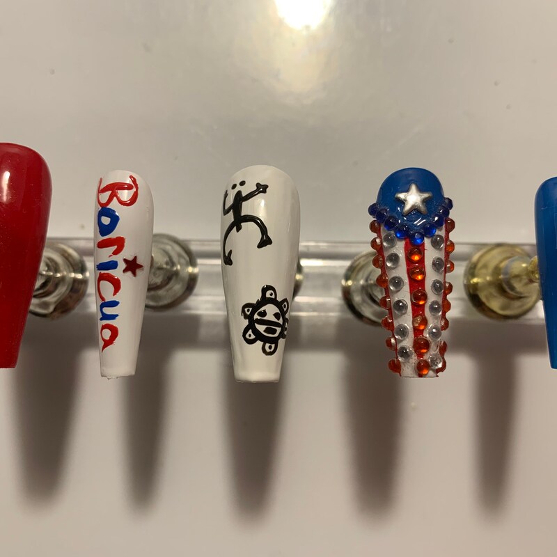 Flag Nail Art - Etsy