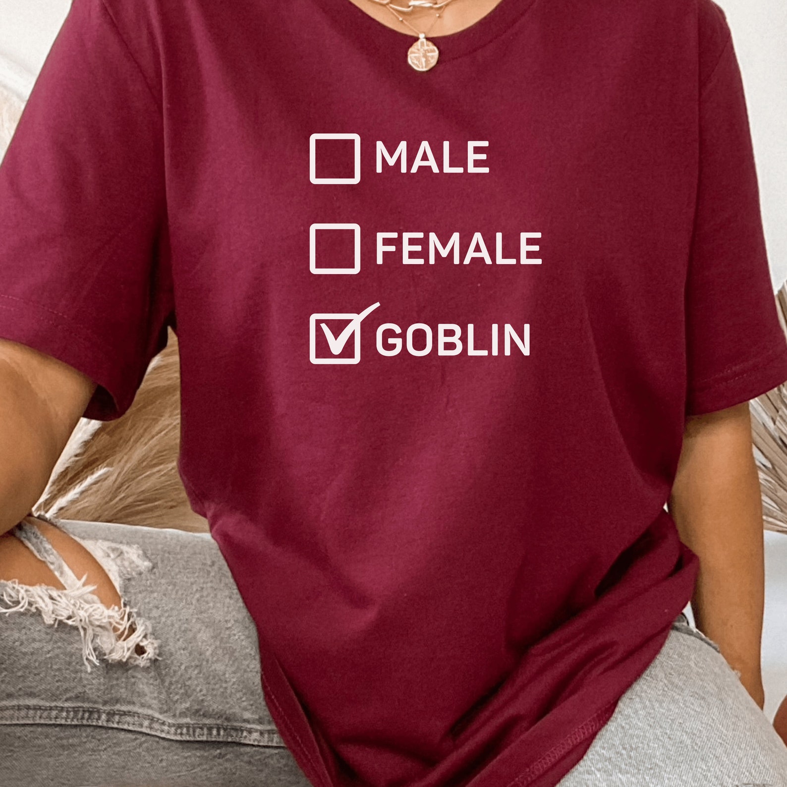 Nonbinary Shirt, Goblincore Clothes, Subtle Nonbinary Tshirt, Nonbinary ...