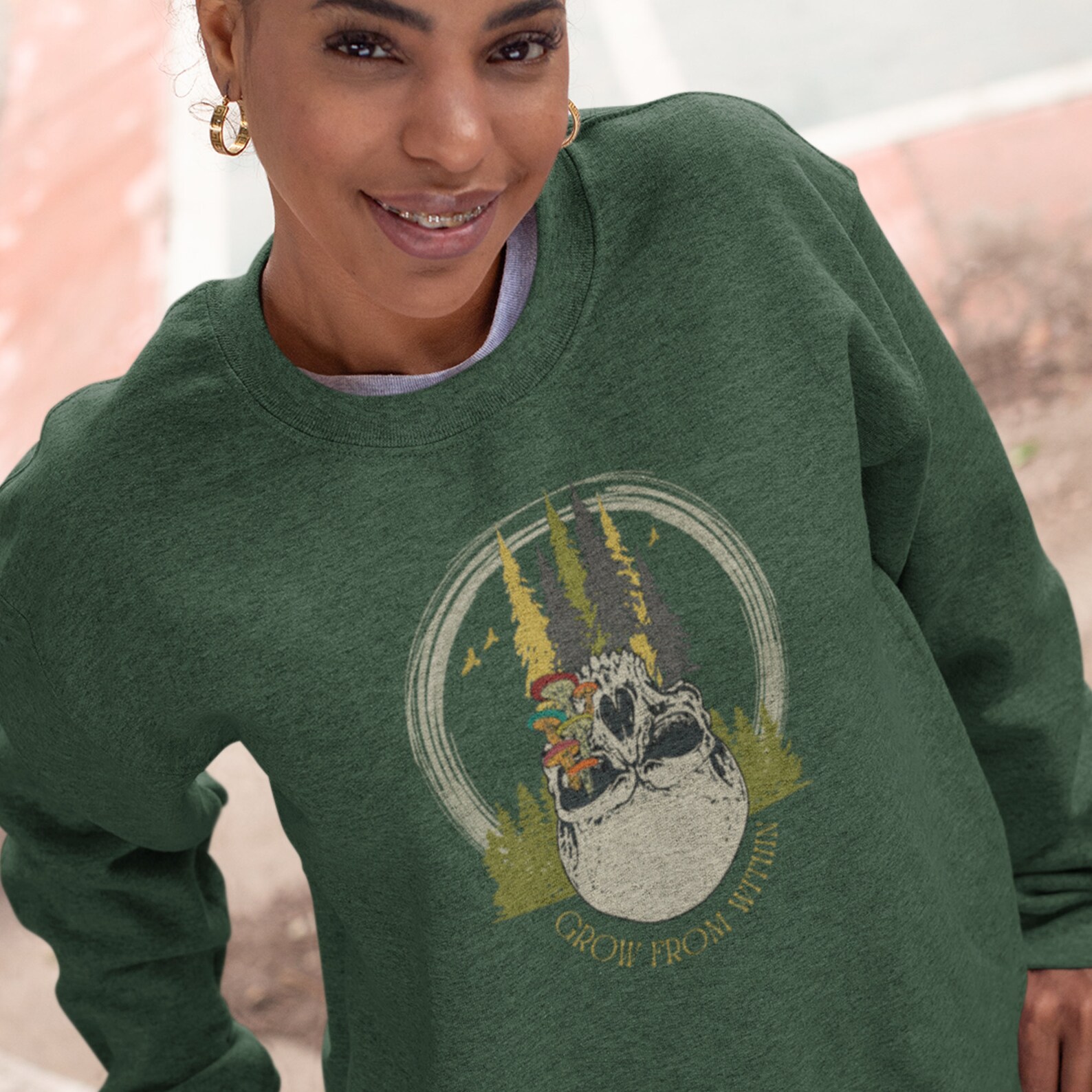 Goblincore Clothing, Crowcore Sweatshirt, Gremlincore Sweater ...