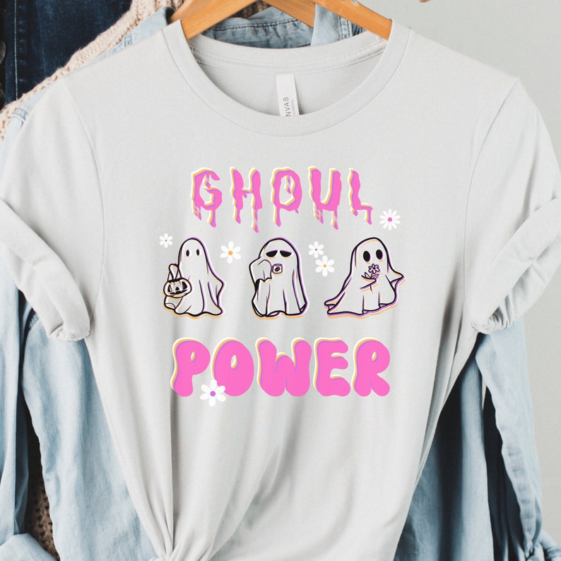 Retro Halloween Shirt, Y2k Ghost Halloween Tshirt, Y2k Aesthetic ...