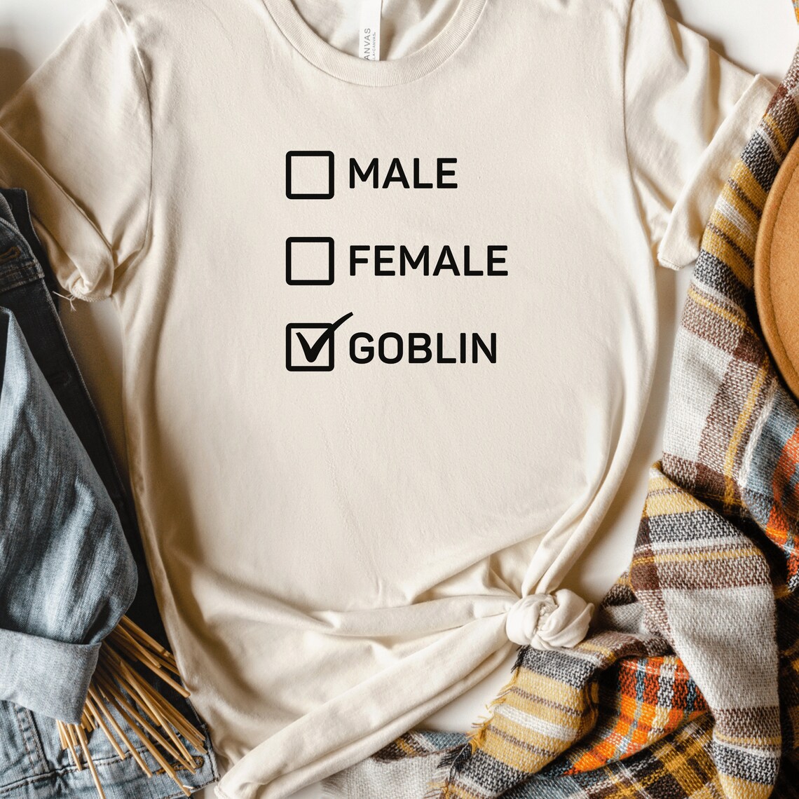Nonbinary Shirt, Goblincore Clothes, Subtle Nonbinary Tshirt, Nonbinary ...