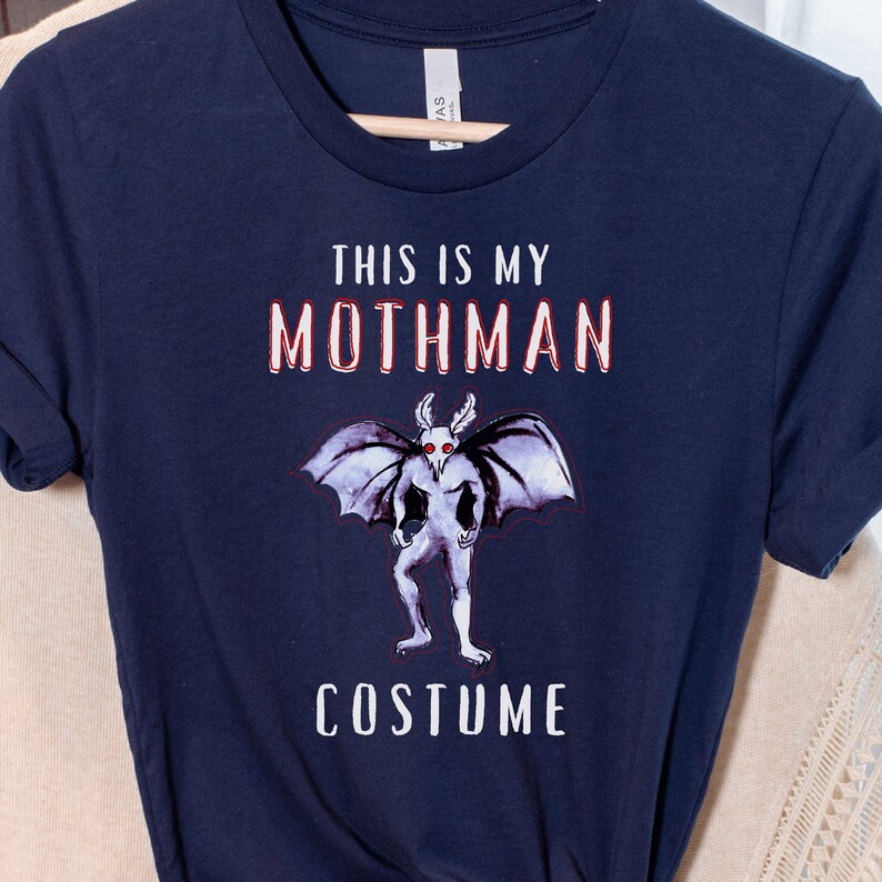 Mothman Shirt, Cryptidcore Clothing, Cryptidcore Shirt, Halloween ...