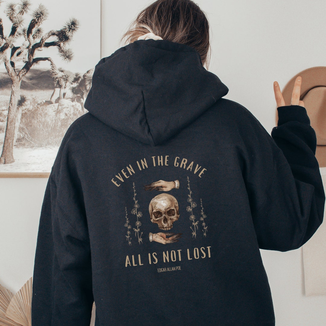 Goblincore Hoodie, Dirtcore Sweatshirt, Crowcore Clothing, Dark ...
