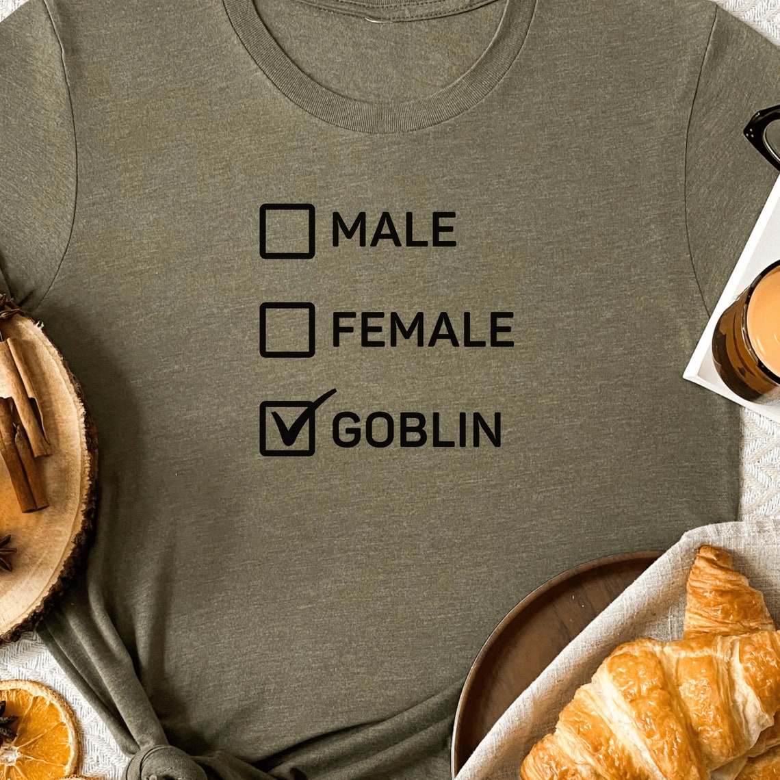 Nonbinary Shirt, Goblincore Clothes, Subtle Nonbinary Tshirt, Nonbinary ...