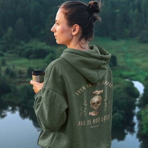 Goblincore Hoodie, Dirtcore Sweatshirt, Crowcore Clothing, Dark ...