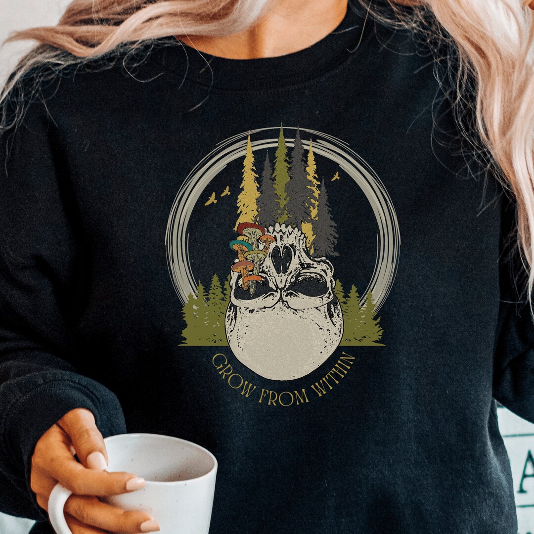 Goblincore Clothing, Crowcore Sweatshirt, Gremlincore Sweater ...