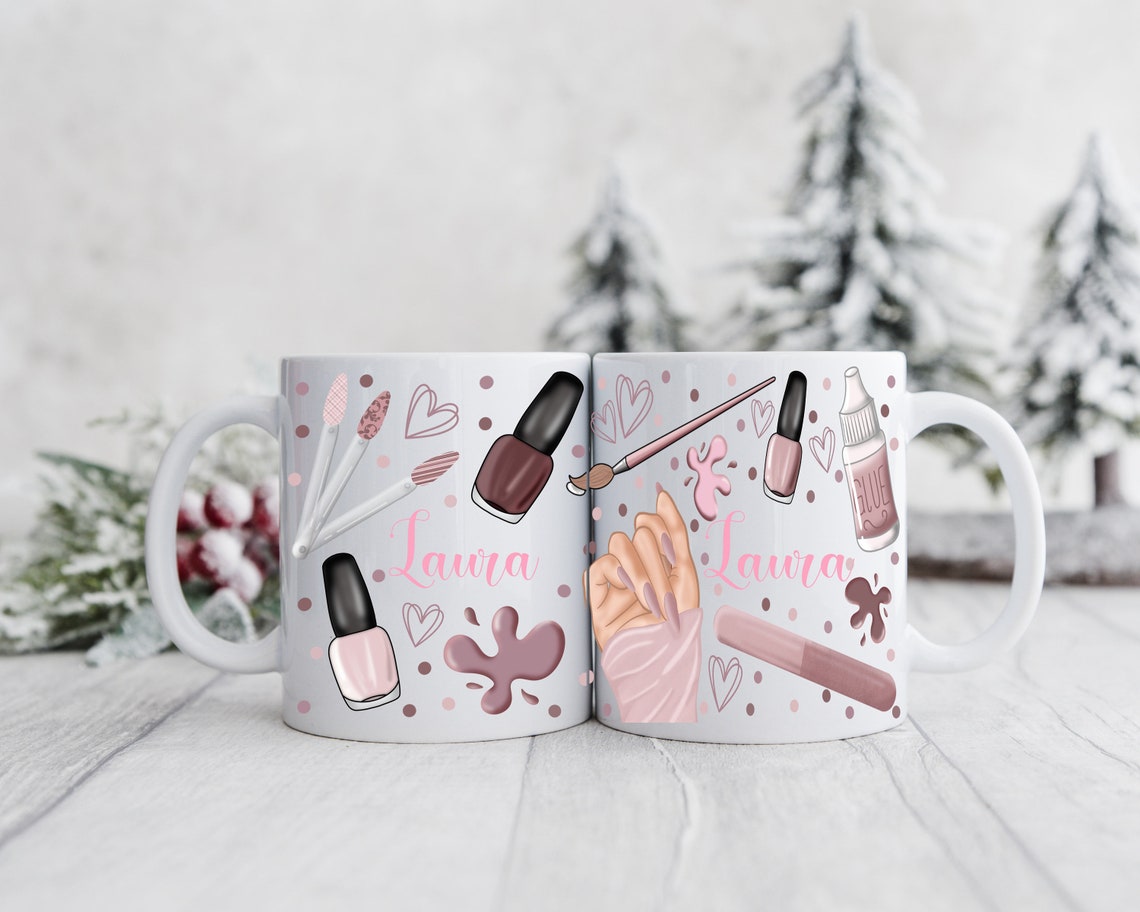Nail Tech Mug, Nail Tech Gift, Gift for Nail Tech, Nail Varnish Mug ...