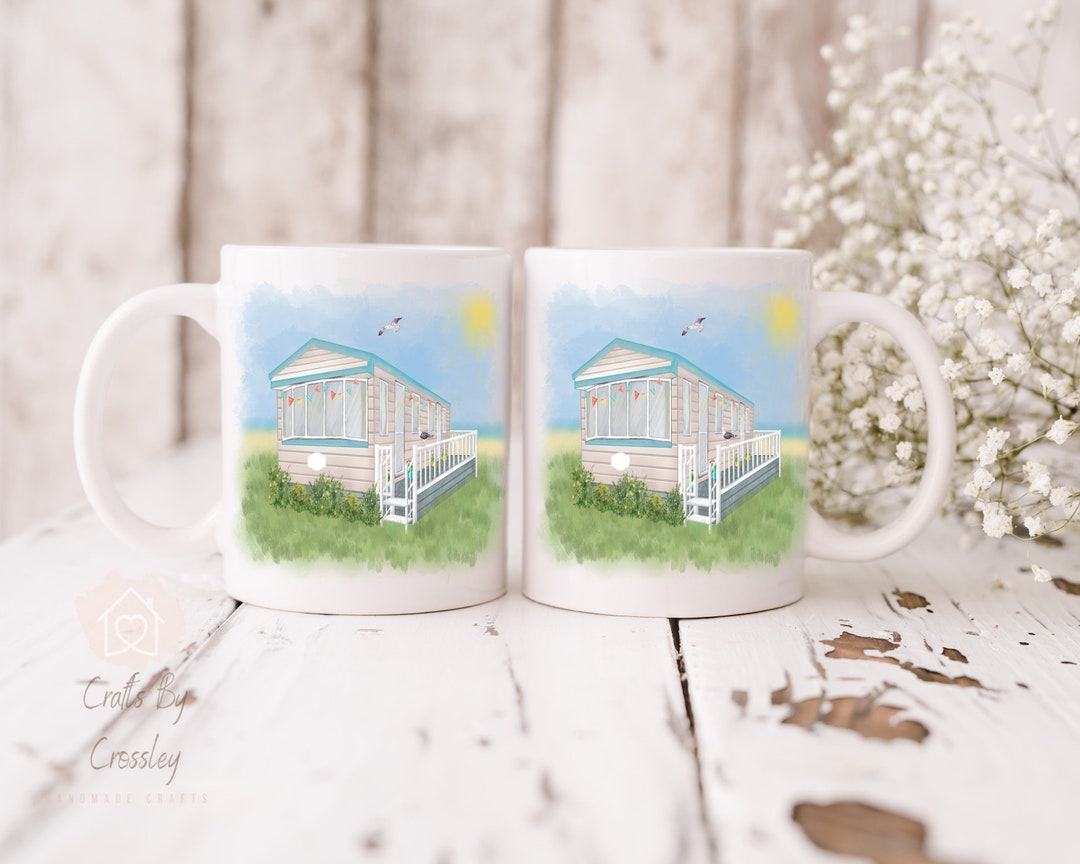 Caravan Mug, Mug for Couples, Static Caravan Mug, His and Hers Mug ...