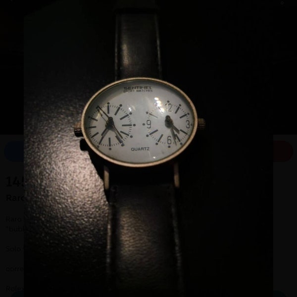 Vintage Bubble Watch - Etsy