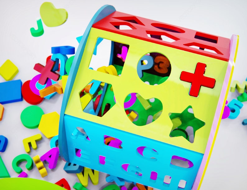 Activity Cube Svg Dxf Multipurpose Baby Educational Toys - Etsy