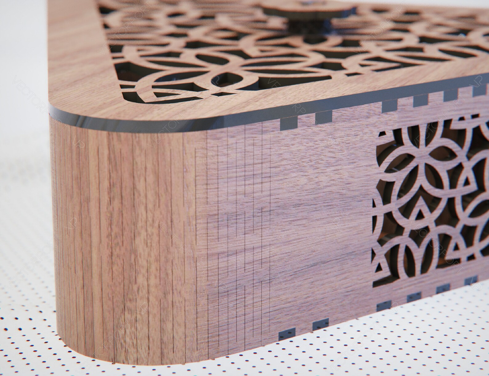 Lasercut File Triangle Wooden Gift Box Serving Wedding Candy - Etsy UK