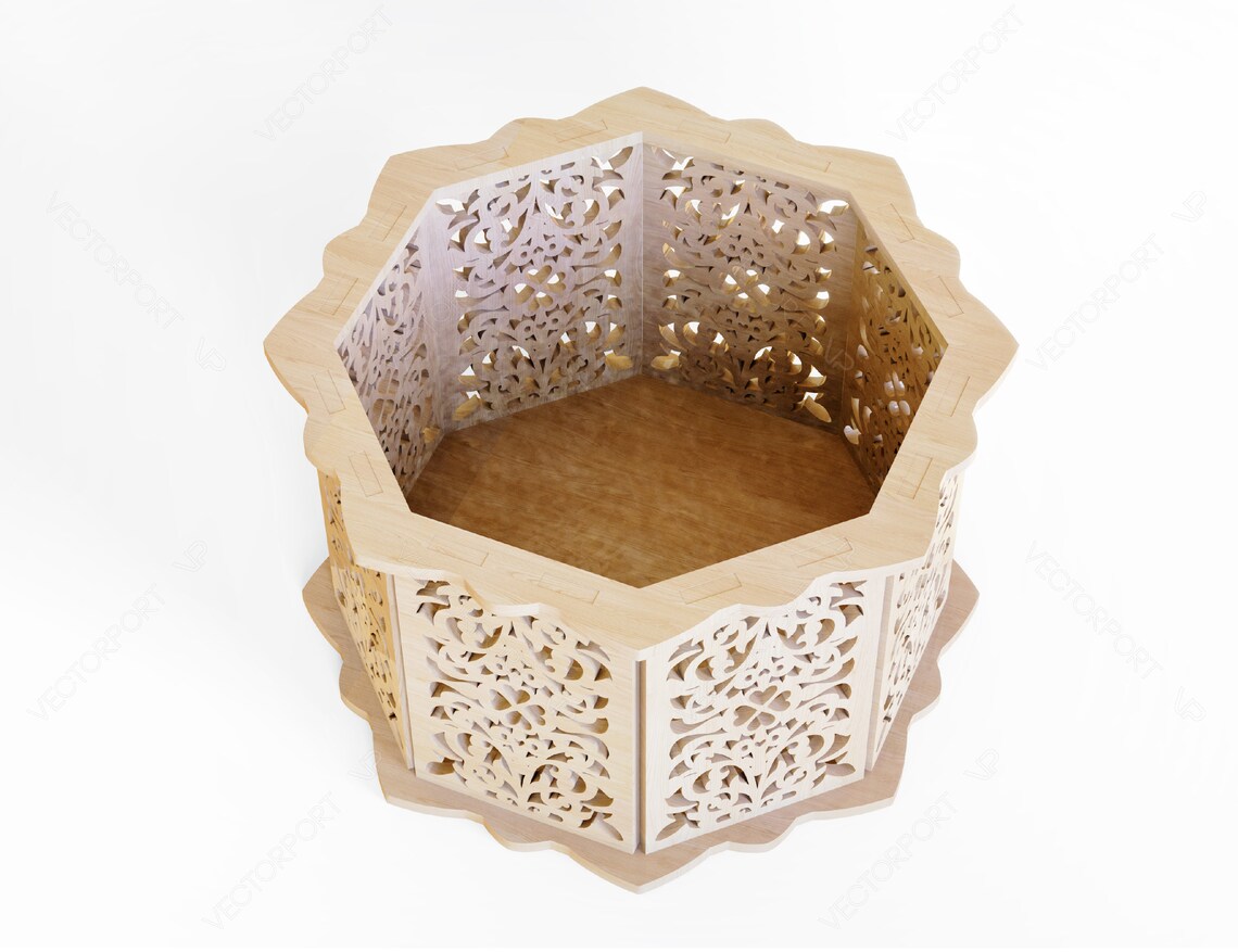 Laser Cut Decorative Wooden Gift Box Laser Cut Jeweler Case - Etsy