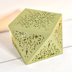 Papercut Craft Paper Boxes Packing for Gift Wedding Favors Box Lace ...