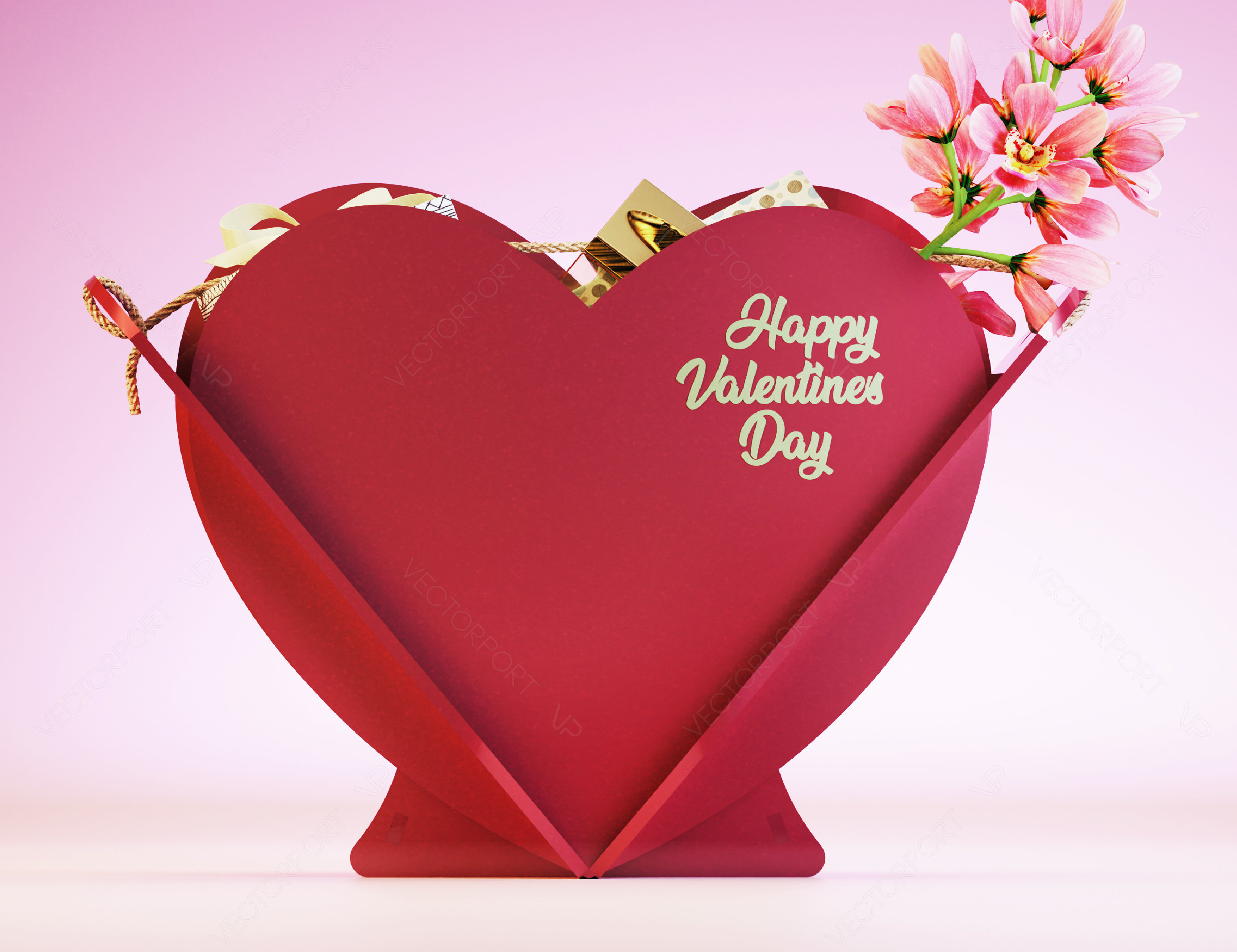 Valentine Day Gift Heart Shape Basket Love Wooden Plywood - Etsy