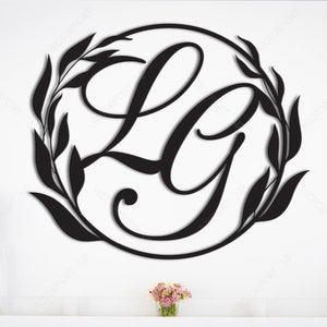 All Two Letter Combination Monogram Alphabet Letters Digital - Etsy