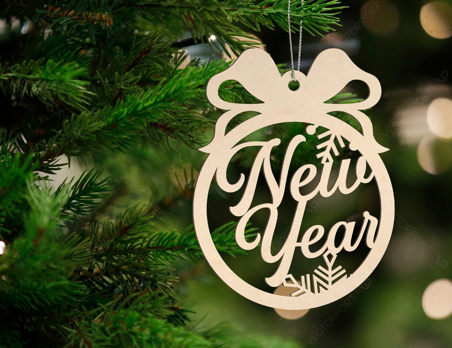 Gratitude Christmas Positive Words Tree Ornament Decorations - Etsy