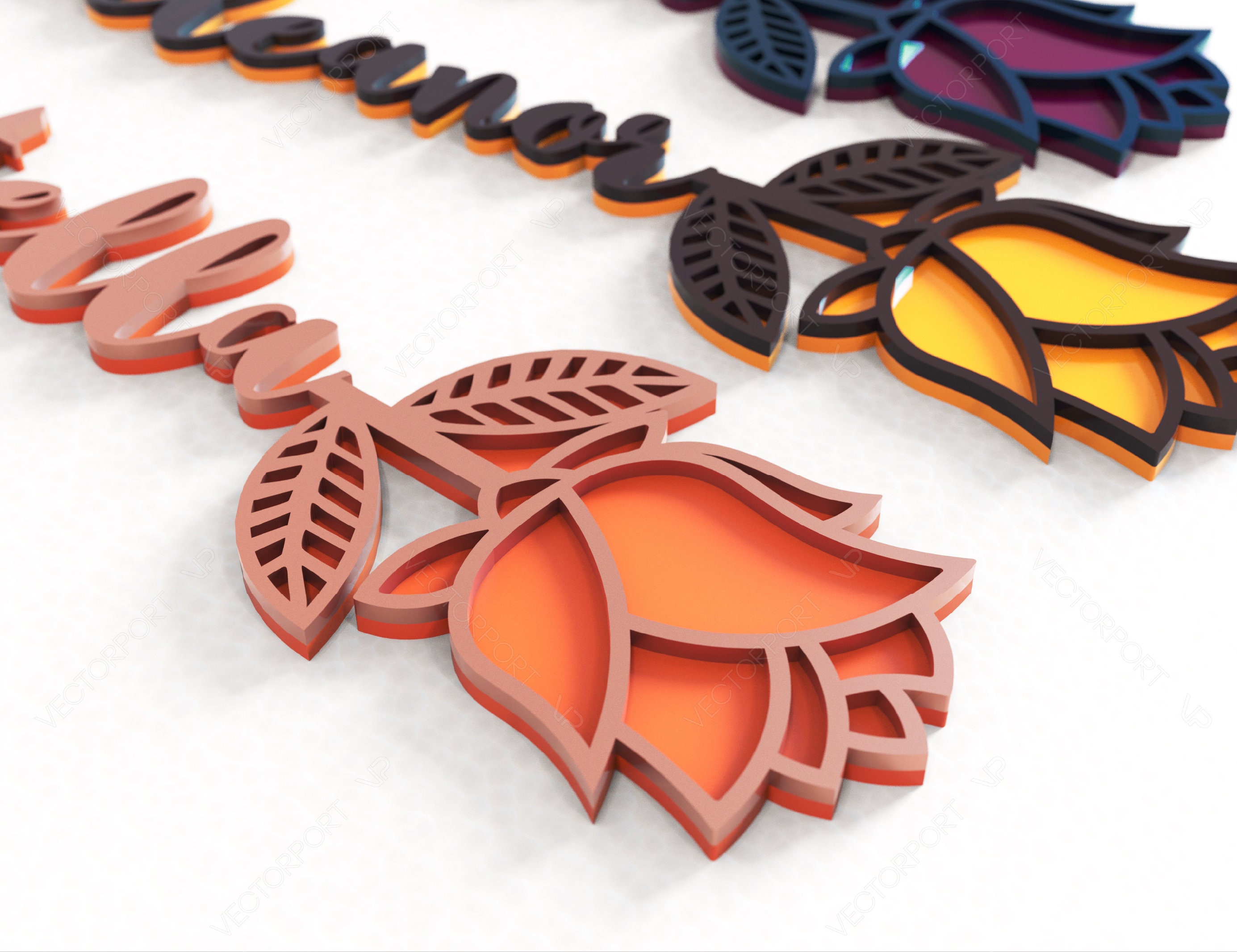 Rose Laser Cut Out Art Valentine Day Acrylic Wood | Etsy