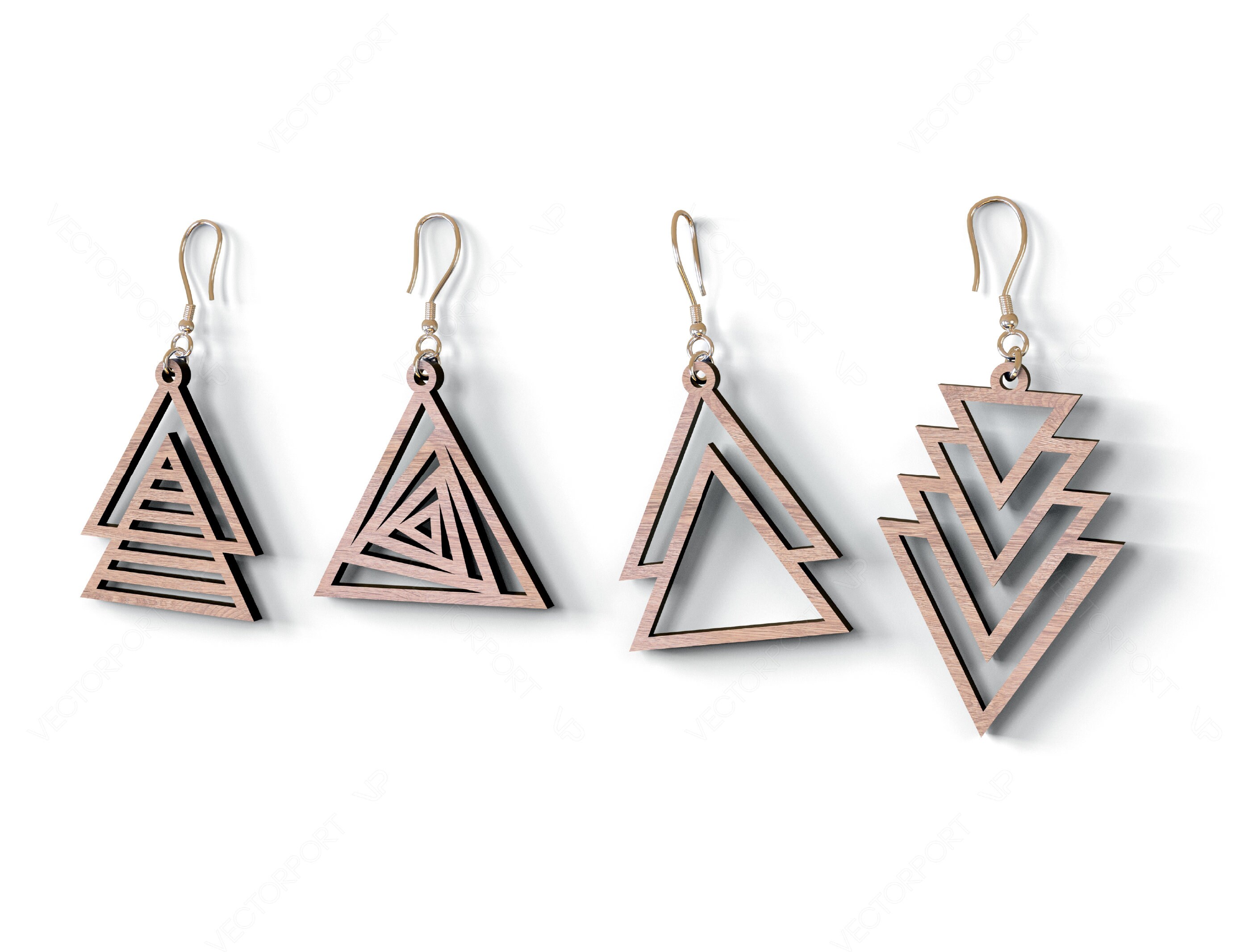 Elegant Geometric Earrings Decorative Craft Jewelry Pendants - Etsy