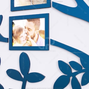 Family Tree Photo Frame Wall Decor for Decoration With Leaves Diy ...