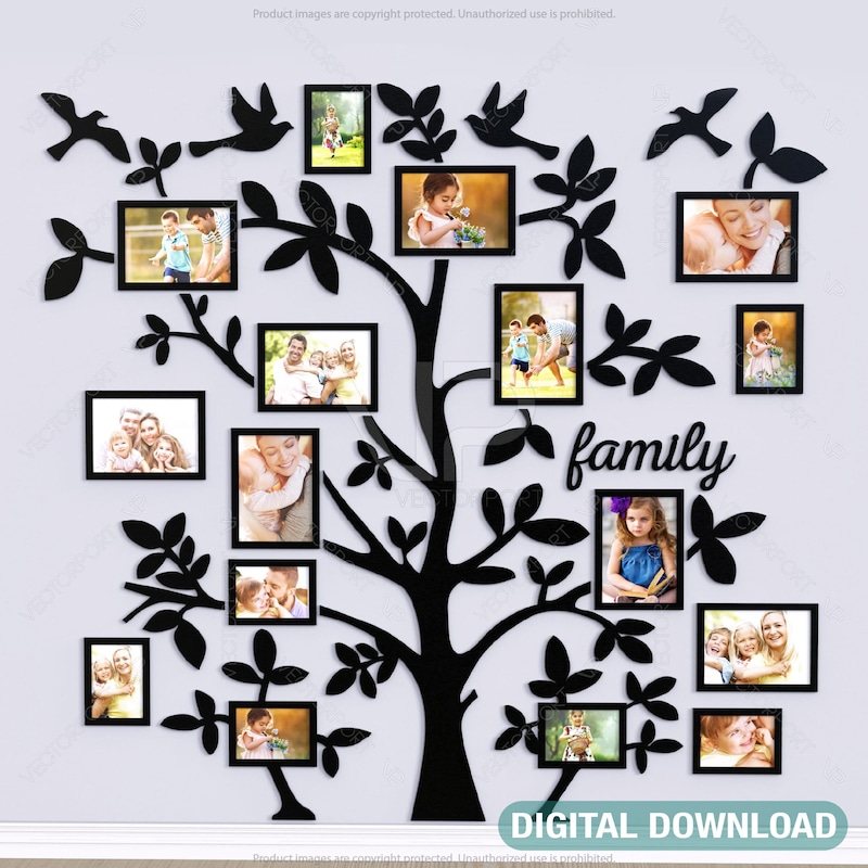 Family Tree Decor - Etsy