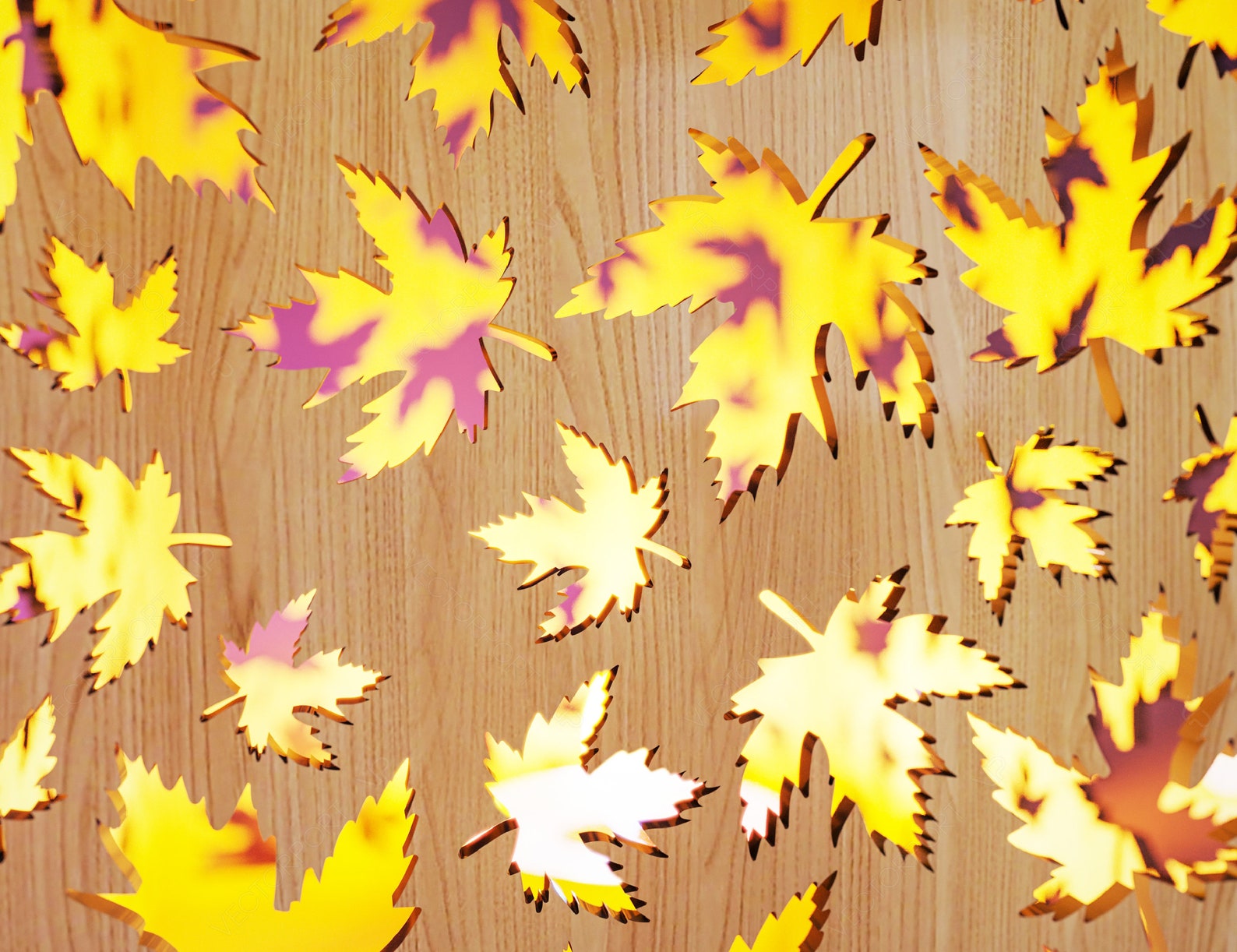 Maple Leaf Candle Holder Laser Cut Lamp Wood Tea Light Lantern - Etsy