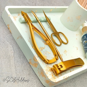 Salon Tray/manicure Tray/storage/bathroom Decor/skincare/display Tray ...