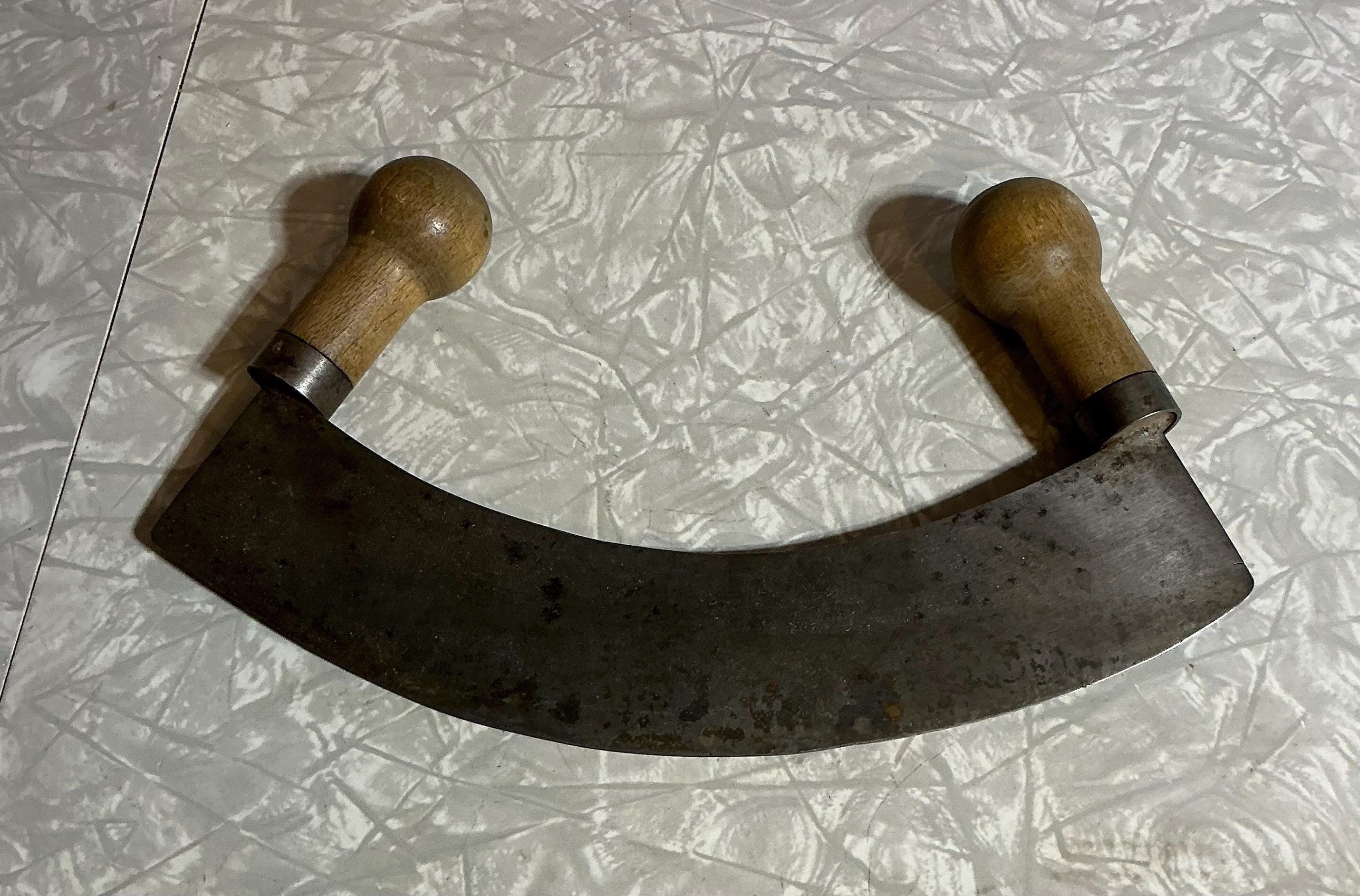 Antique Two Handled French Chopper Kitchen Tool - Etsy