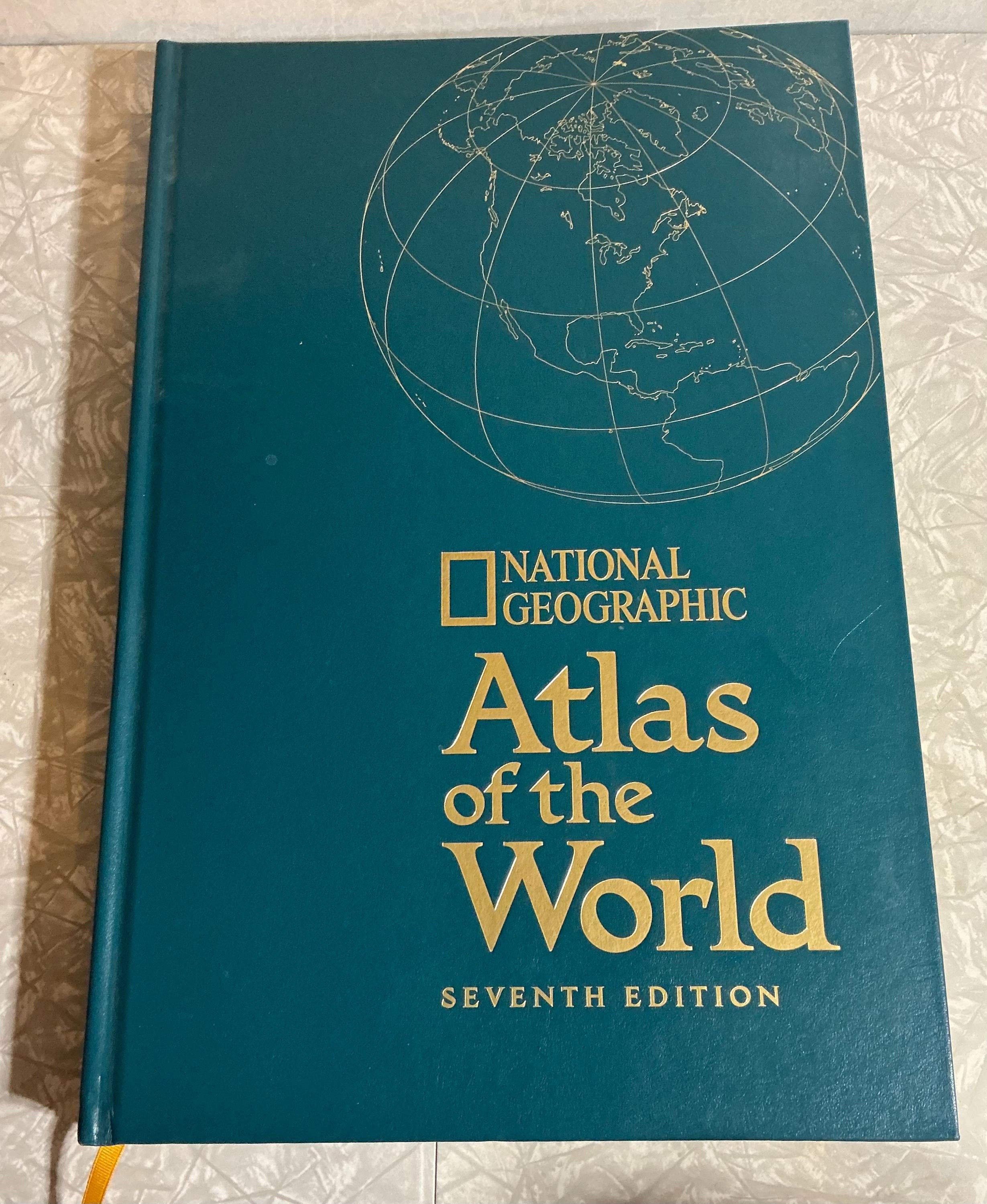 National Geographic Atlas of the World Seventh Edition - 1999 - Etsy