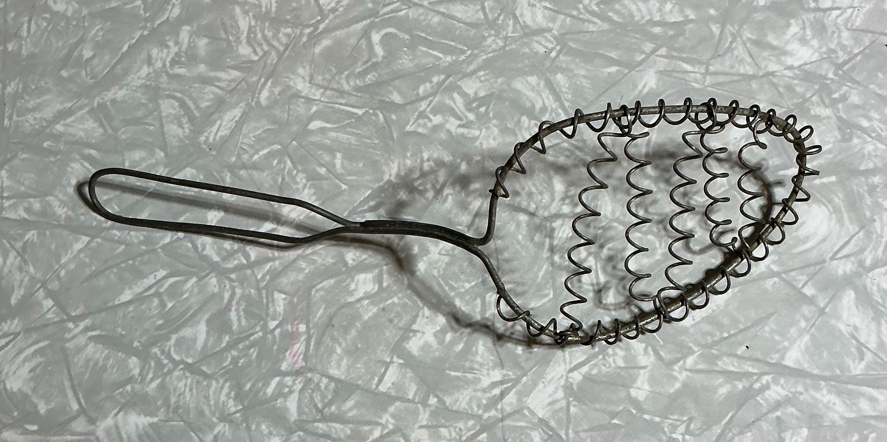 Vintage Twisted Wire Metal Whisk Utensil - Etsy