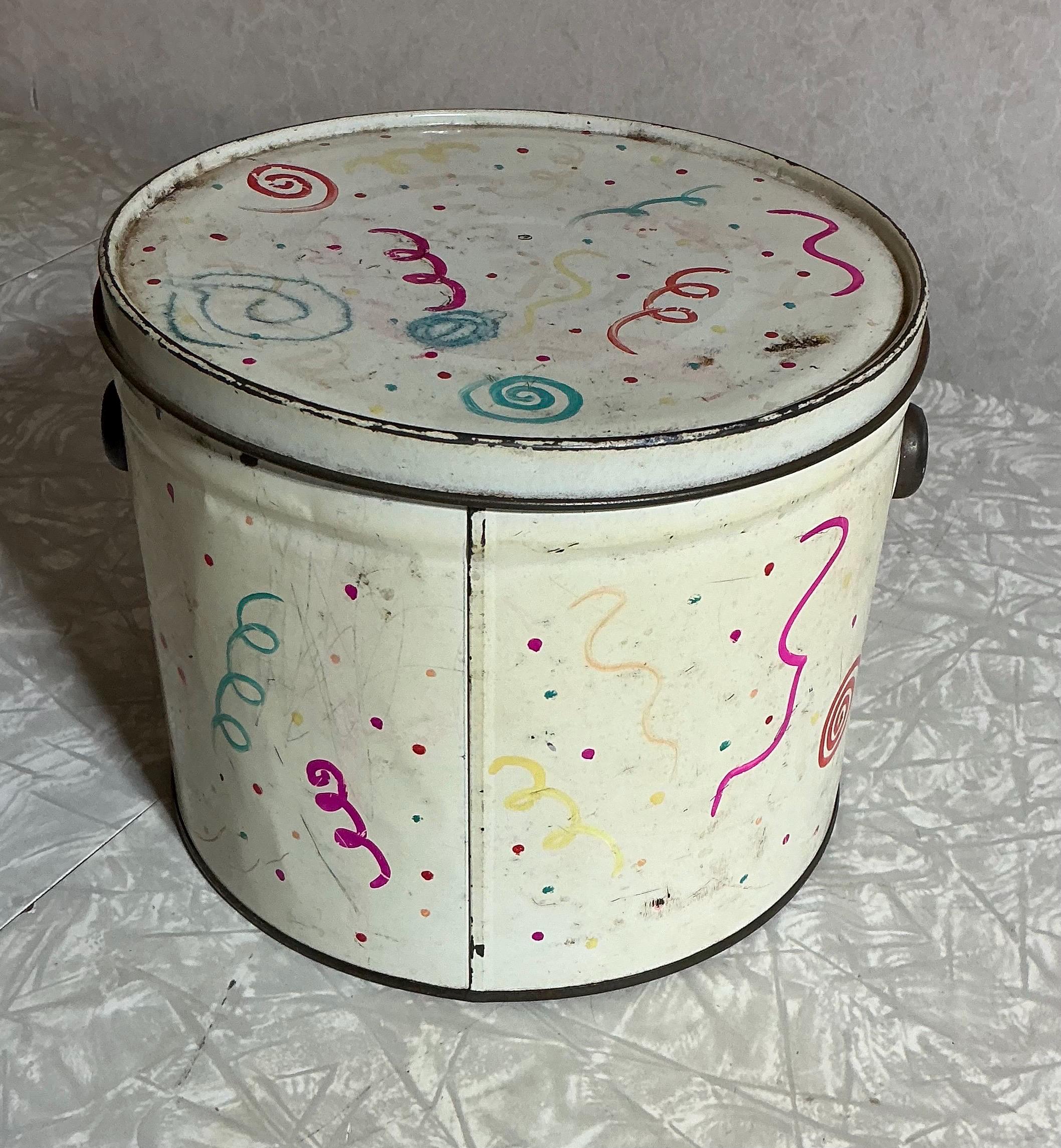 Vintage Rustic Metal Small Bucket Without the Handle - Etsy