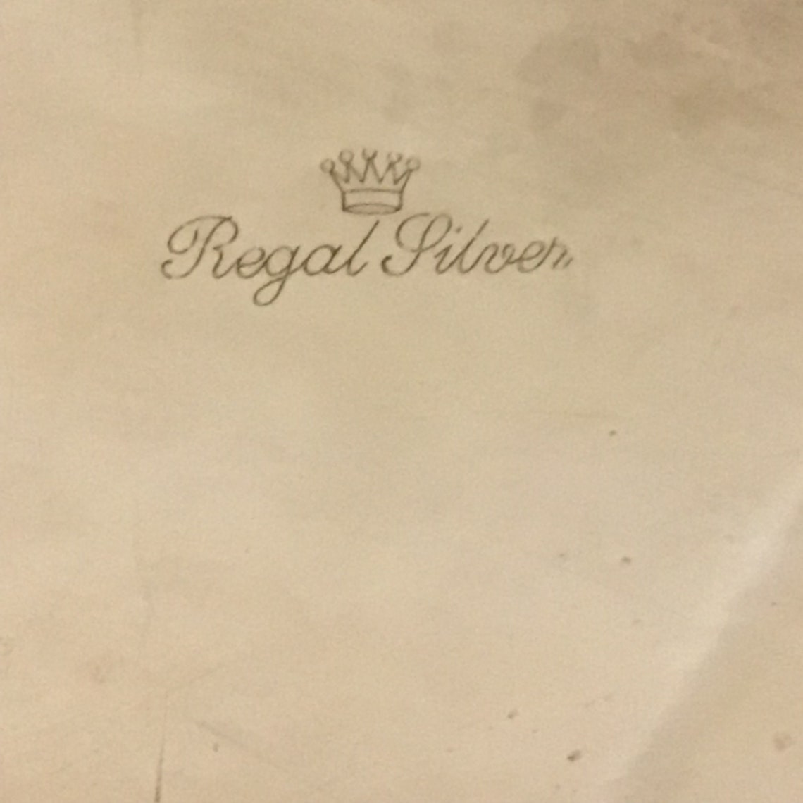 Regal Silver Round Serving Tray With Slotted Edge - Etsy